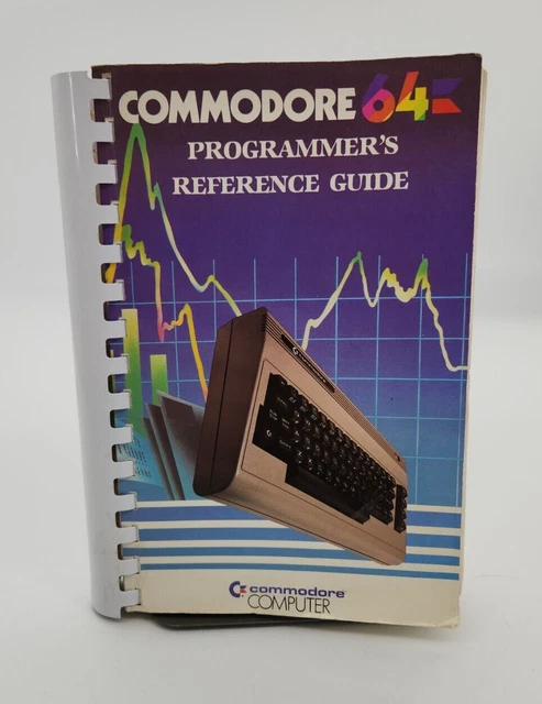 COMMODORE 64 PROGRAMMER’S Reference Guide w/ Diagram 1st Edi7th ...