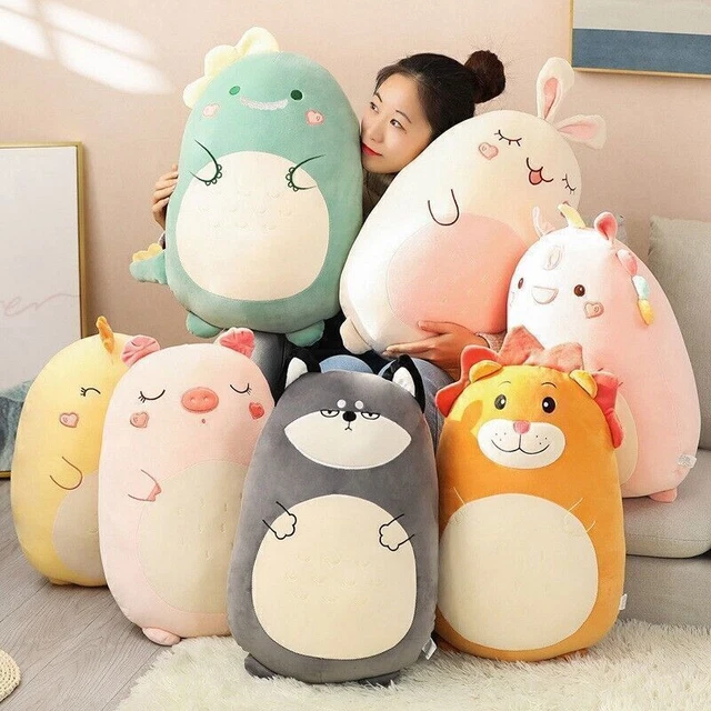 LARGE SQUISHMALLOWS PLUSH Toy Doll Kawaii Animal Unicorm Pillow ...