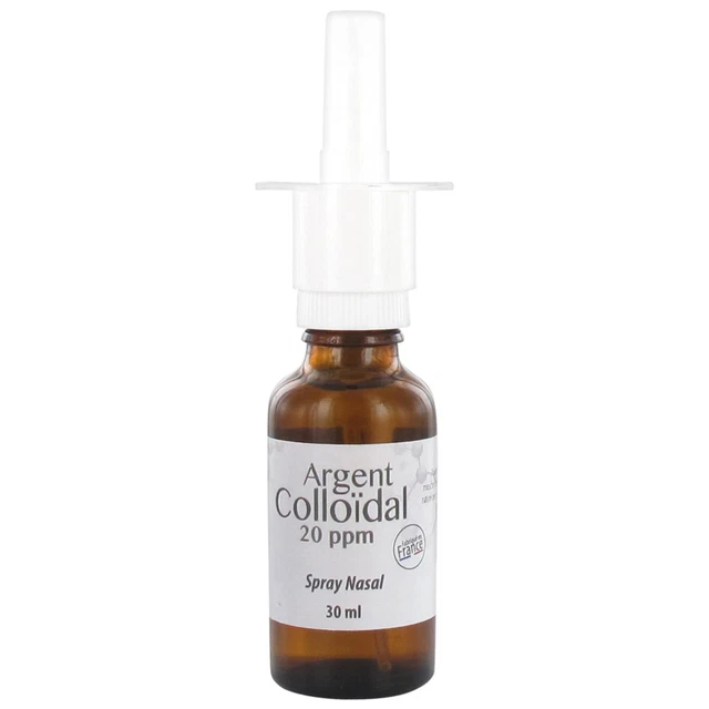 DR. THEISS COLLOÏDAL Silver 20 ppm Nasal Spray 30ml £20.29 - PicClick UK