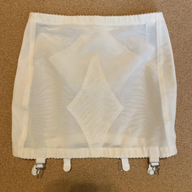 Vtg Olga Pin Up Open Bottom Mini Girdle Garters Suddenly Slim Sz M Medium Retro £2862 Picclick Uk