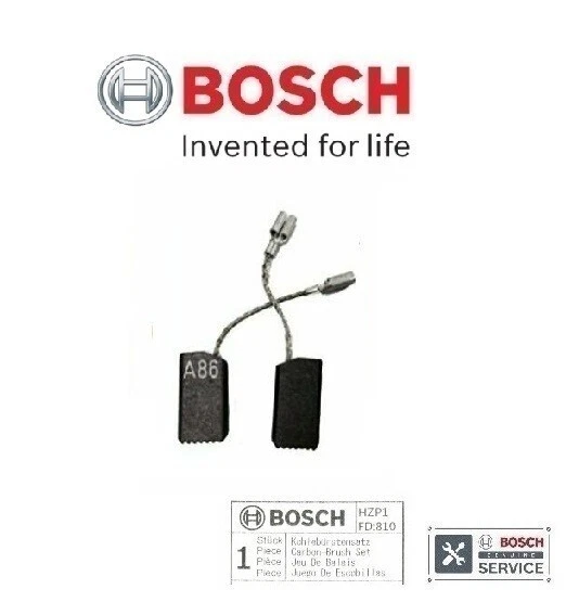BOSCH GENUINE CARBON Brush SET (To Fit: PWS 700-115 Angle Grinder ...