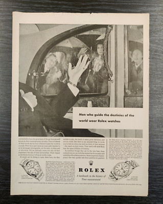 ORIGINAL VINTAGE ROLEX Watch Magazine Advert EUR 81,07 - PicClick DE