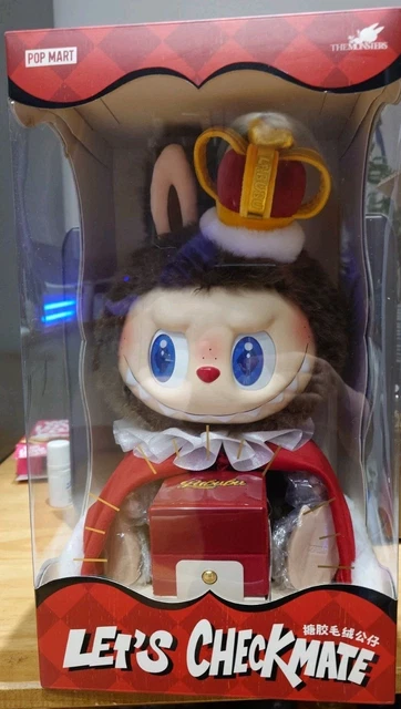 POPMART THE MONSTERS Labubu - Let's Checkmate King - Genuine Unopened ...