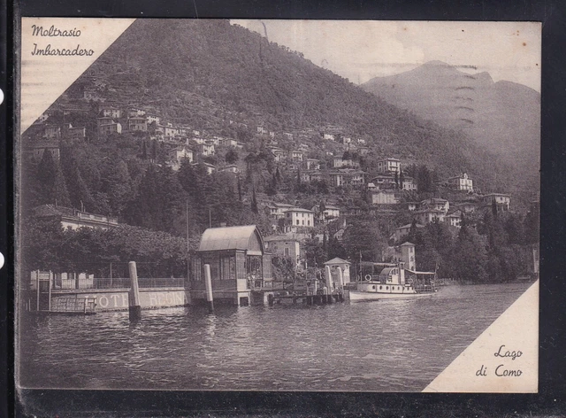 CARTOLINA MOLTRASIO LAGO di Como Imbarcadero CB1060 EUR 4,90 - PicClick IT