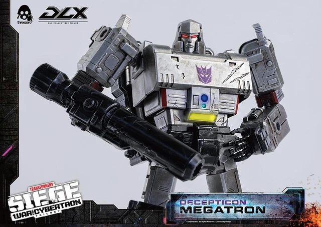 THREEZERO DLX MEGATRON Transformers Cybertron Trilogy Optimus Iron Man ...