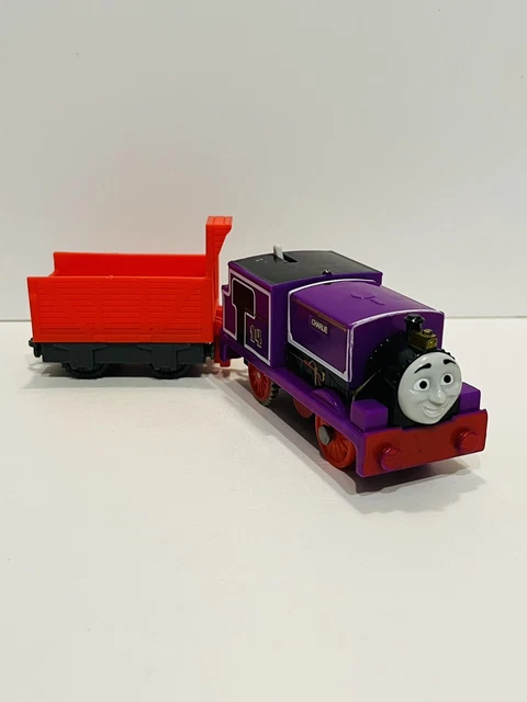 MATTEL THOMAS & Friends Trackmaster CHARLIE And Wagon Motorized Engine ...