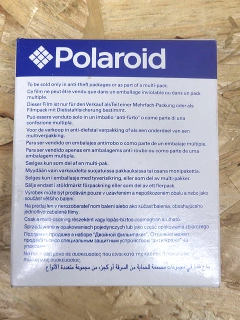 POLAROID ONE STEP Type 600 Instant Film Pack - Expired 2004 New Sealed ...