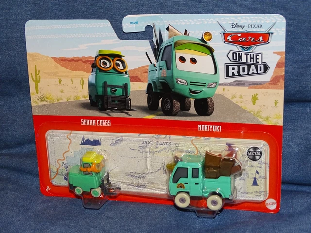 RARE PACK 2 Disney Pixar Cars Sarah Coggs Et Koriyuki Serie Cars On The ...
