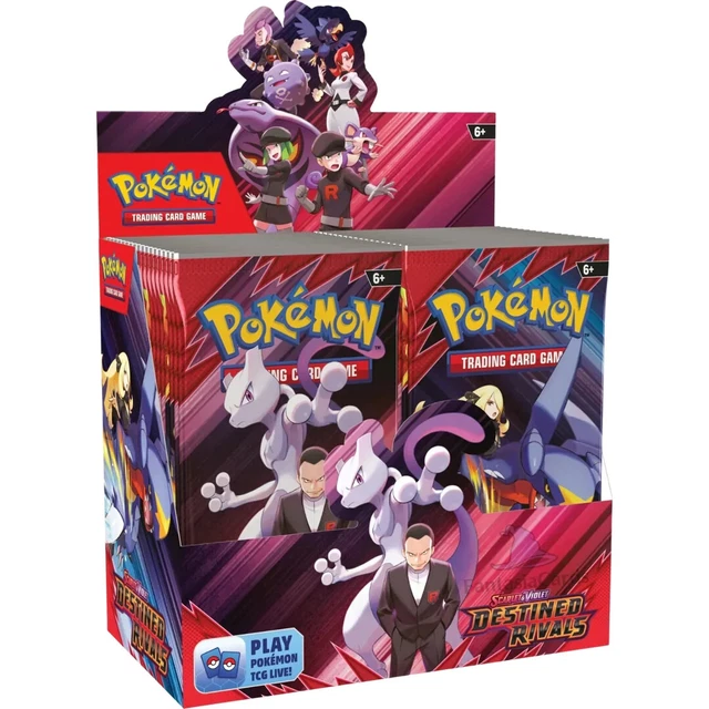 POKÉMON TCG: SCARLET & Violet - Destined Rivals Booster Box (36 Packs) | Presale £208.71 ...