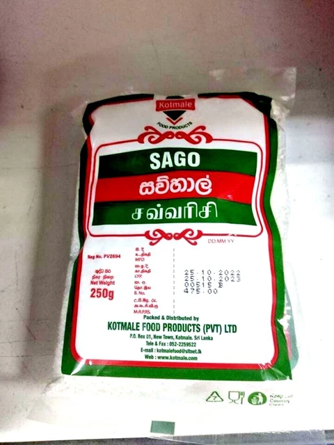 ORGANIC FRESH SAGO 100% PURE SAGO NATURAL SRI LANKAN CEREAL 250g £13.38 ...