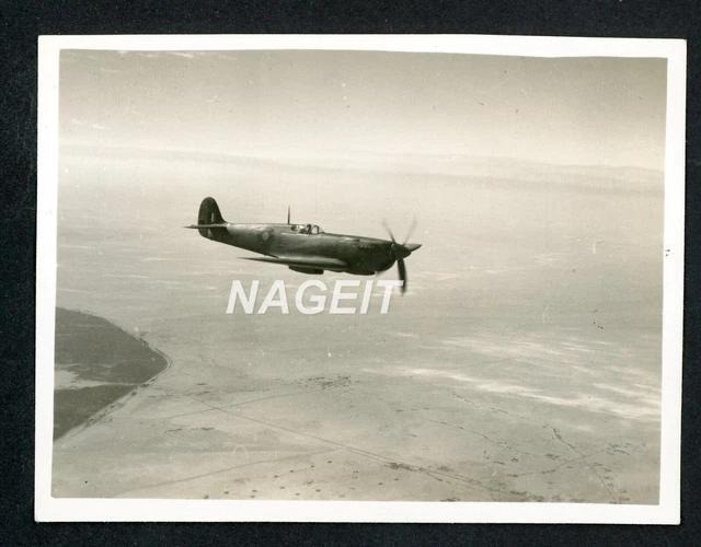 ZWEITER WELTKRIEG RAF Originalfoto Spitfire Wing Commander W Grösse ...