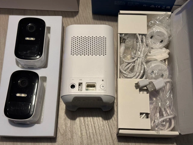 EUFY SECURITY EUFYCAM 2C Pro 2-Cam Kit outdoor wireless cameras, 2K ...