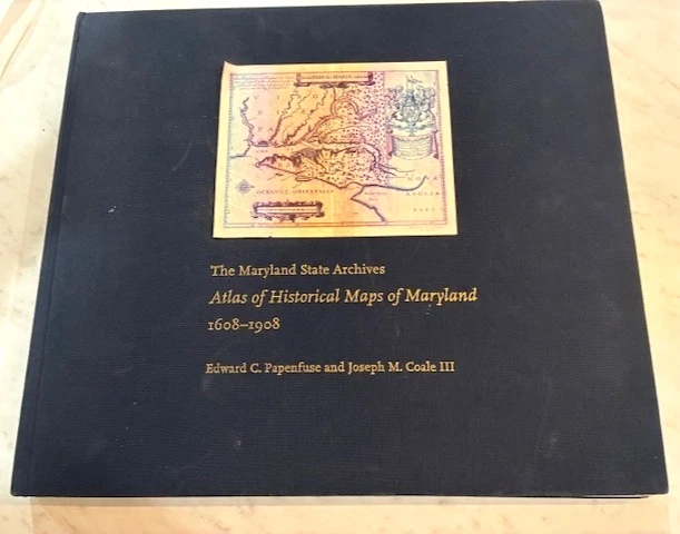 THE MARYLAND STATE Archives Atlas of Historical Maps of Maryland £22.66 ...