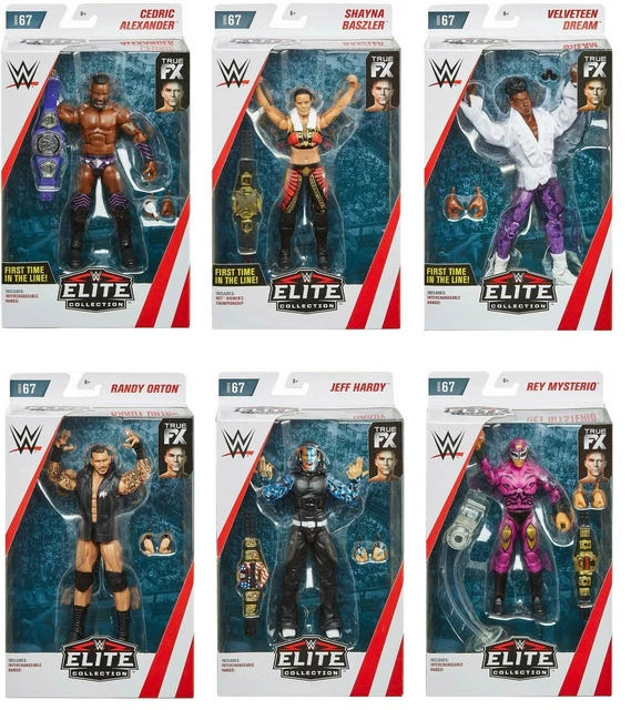 OFFICIAL MATTEL WWE Top 6 Picks Elite Collection Action Figures Series ...