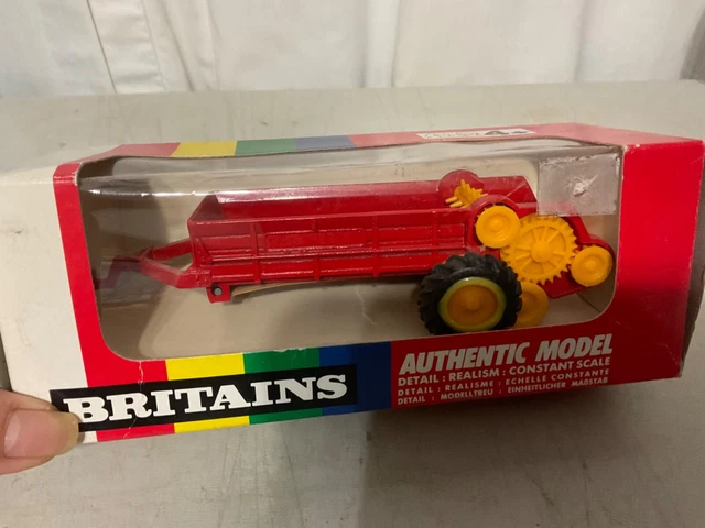 VINTAGE BRITAINS MODELS, 9540 Manure Spreader, 1:32 Scale, Diecast £19. ...