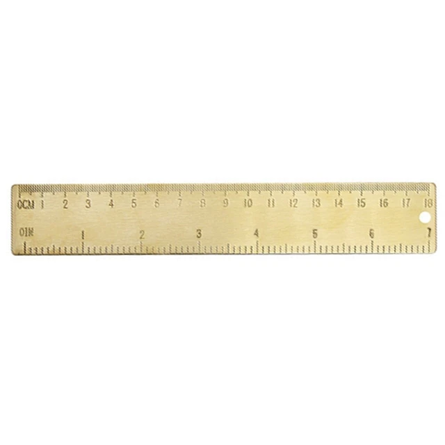 MEASURING RULERS BRASS Double Scale Architect Drafting Student £8.19 ...