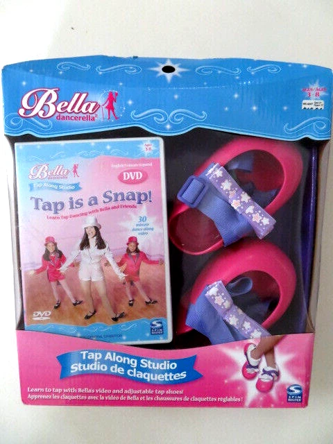 BELLA DANCERELLA TAP is a Snap Tap Along Studio DVD & Shoes by Spin ...