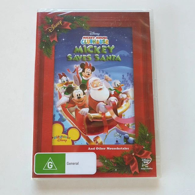 MICKEY MOUSE CLUBHOUSE - Mickey Saves Santa (DVD, 2007) PAL Region 4 ...