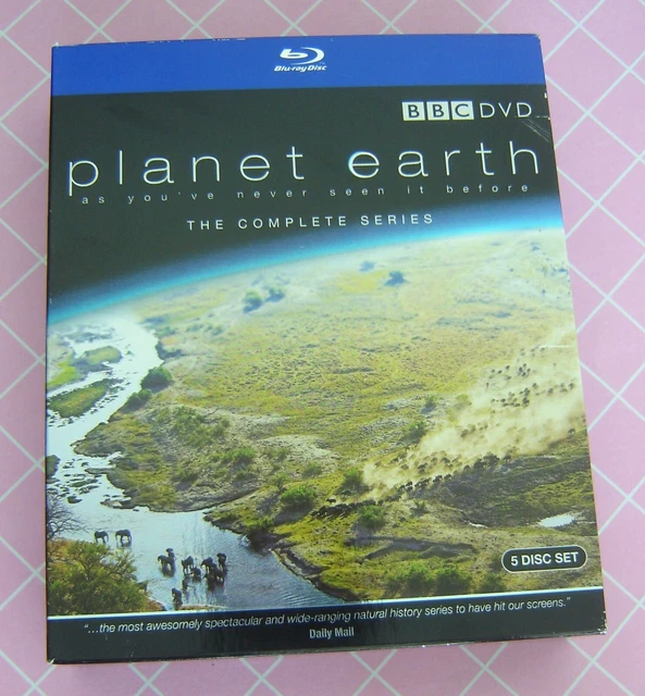 5 DISC PLANET Earth: Complete BBC Series Blu-ray (2019) David ...