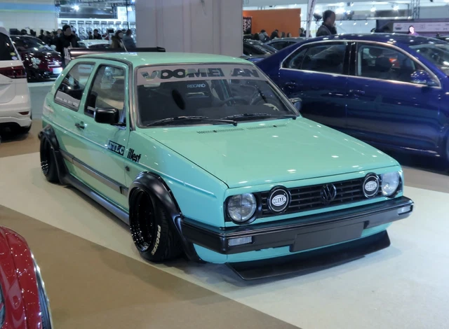 VW GOLF MK2 Voomeran look fender flares / wheel arches £159.00 ...