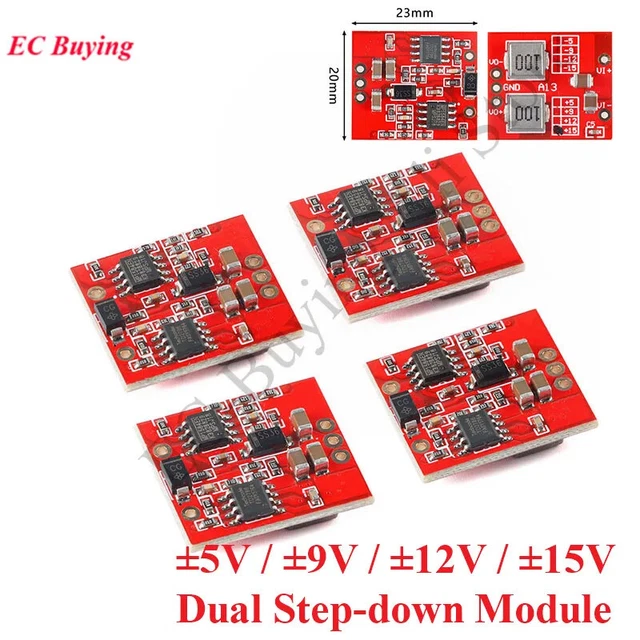 DC-DC BUCK CONVERTER Voltage Regulator ±5V 9V 12V 15V Dual Output $5.69 ...