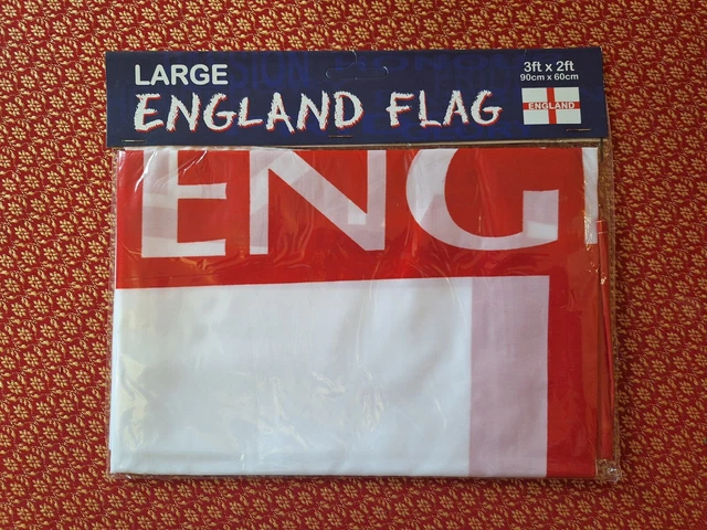 JOB LOT 27 England Flags 3ft x 2ft & 5ft x 3ft New Old Stock x27 £9.99 ...