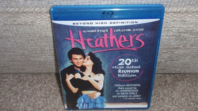 HEATHERS BLU RAY 1988 20th High School Reunion Edition Beyond High ...