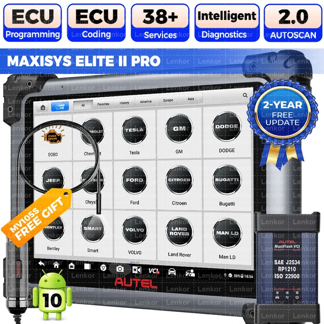 AUTEL MAXISYS ELITE II PRO ULTRA Auto Diagnostic Scanner Programming ...