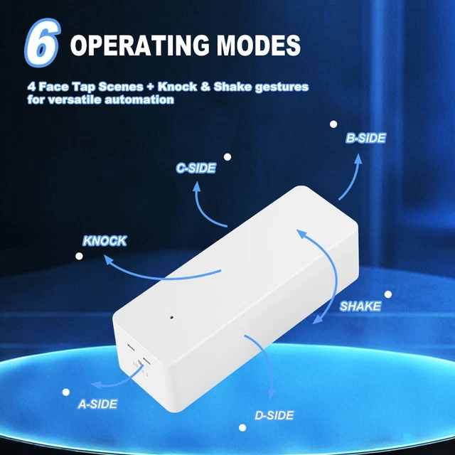 INTERACTIVE CUBE SCENE Controller with 6 Modes for Customizable Experiences £11.92 - PicClick UK