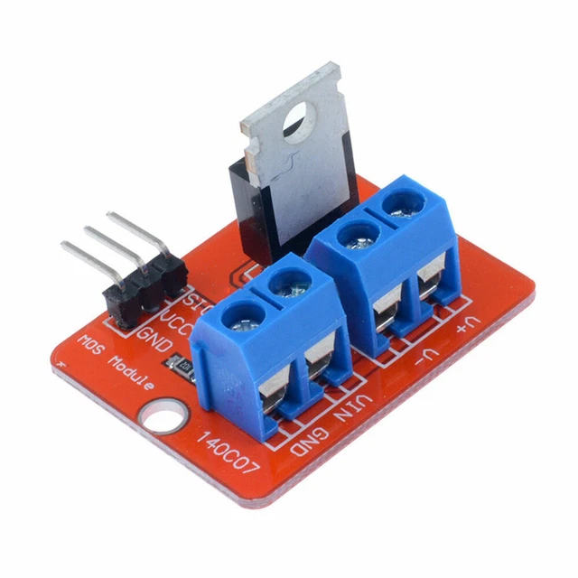 Modulo Led Arduino Pwm 0 24 V Mosfet Irf520n Controllo Motore