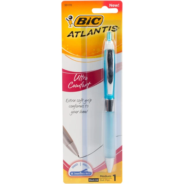 BIC ATLANTIS ULTRA Comfort Ballpoint Pen-Assorted Barrels - VCGUP11X ...