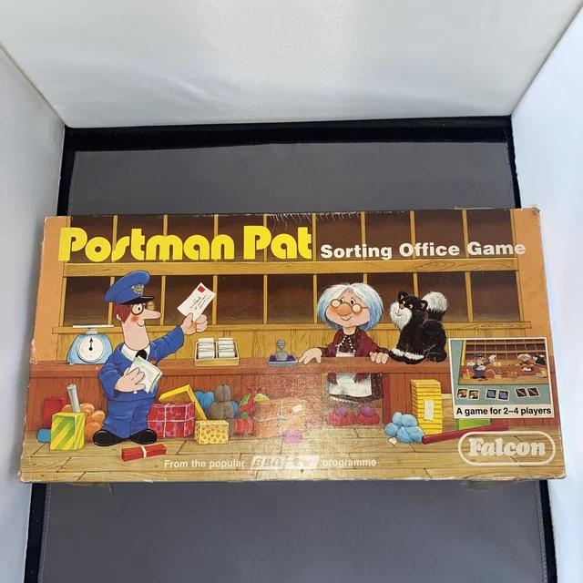 VINTAGE POSTMAN PAT Sorting Office Board Game Falcon 1983 £12.00 ...