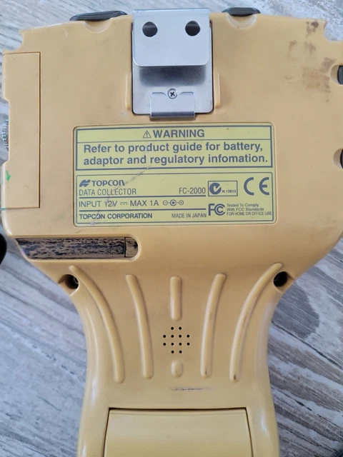 TOPCON FC-2000 DATA Collector For Gps Surveying $94.79 - PicClick CA