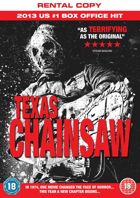 TEXAS CHAINSAW (DVD) Shaun Sipos Alexandra Daddario Thom Barry Tania ...