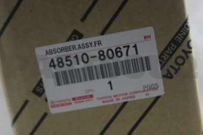 4851069355 GENUINE TOYOTA ABSORBER ASSY, SHOCK, FRONT, RH/LH 48510 ...