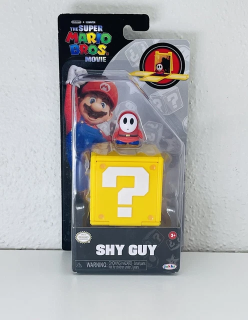 THE SUPER MARIO Bros. Movie Shy Guy Mini Action Figure With Question ...
