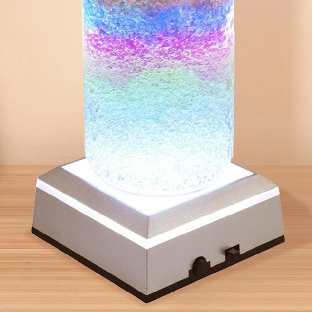 2X(SQUARE BRACKET INNER Crystal Cube Lamp Base Crystal Base B B9V2) £10 ...