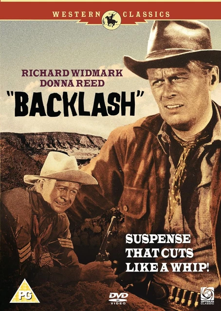 BACKLASH DVD RICHARD Widmark Donna Reed John Movie Film UK Release New ...