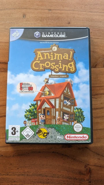 NINTENDO GAMECUBE ANIMAL Crossing inkl Anleitung & Memory Card EUR 117 ...