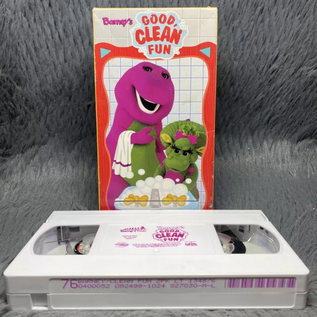 Barney Barney S Good Clean Fun Vhs Live Action Educat - vrogue.co Barney Barney S Good Clean Fun Vhs Live Action Educat - vrogue.co