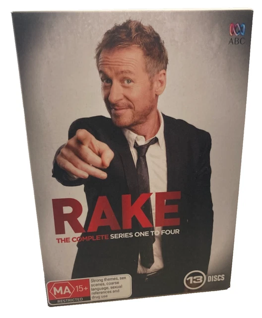 DVD RAKE : Series 1-3 (Box Set) RICHARD ROXBURGH $38.95 - PicClick AU