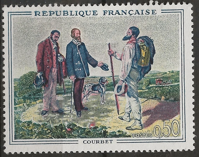 N° 1363** "BONJOUR Mr COURBET" DE COURBET EUR 1,10 - PicClick FR