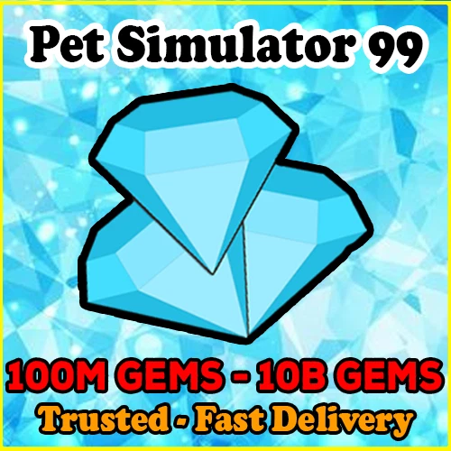 PET SIMULATOR 99(PET Sim 99 PS99) 💎100M 500M 1B 5B 10B GEMS |QUICK🚚 ...