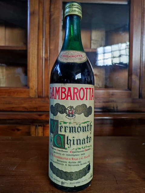 GAMBAROTTA VERMOUTH CHINATO Vintage 1L EUR 9,90 - PicClick IT