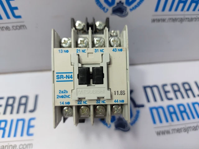 MITSUBISHI SR-N4 CONTACTOR Relay 380-415V 50Hz 400-440V 60Hz EUR 49,79 ...