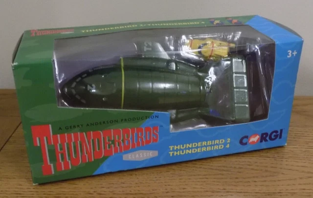 CORGI CLASSIC THUNDERBIRDS - Thunderbird 2 & 4 - CC00802 NEW £24.99 ...