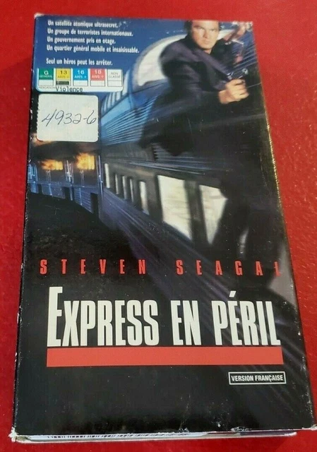 *VHS FRENCH MOVIE Express in Danger (High Speed Trap) - Steven Seagal ...