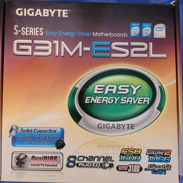 GIGABYTE S-SERIES G31M-ES2L Motherboard Intel G31 Express Chipset ...