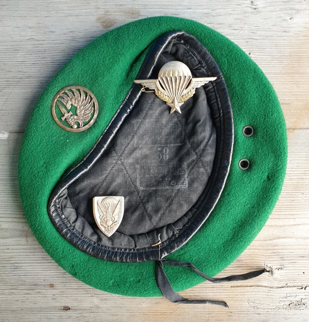D'UN ANCIEN DU 1Er Rep 1957 Béret Insigne Brevet Para Légion Étrangère ...