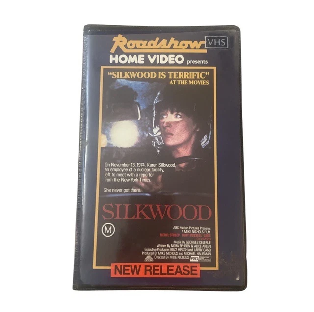 SILKWOOD EX-RENTAL VHS VIDEO TAPE Roadshow Big Box Clamshell Streep Cher 1983 £18.92 - PicClick UK